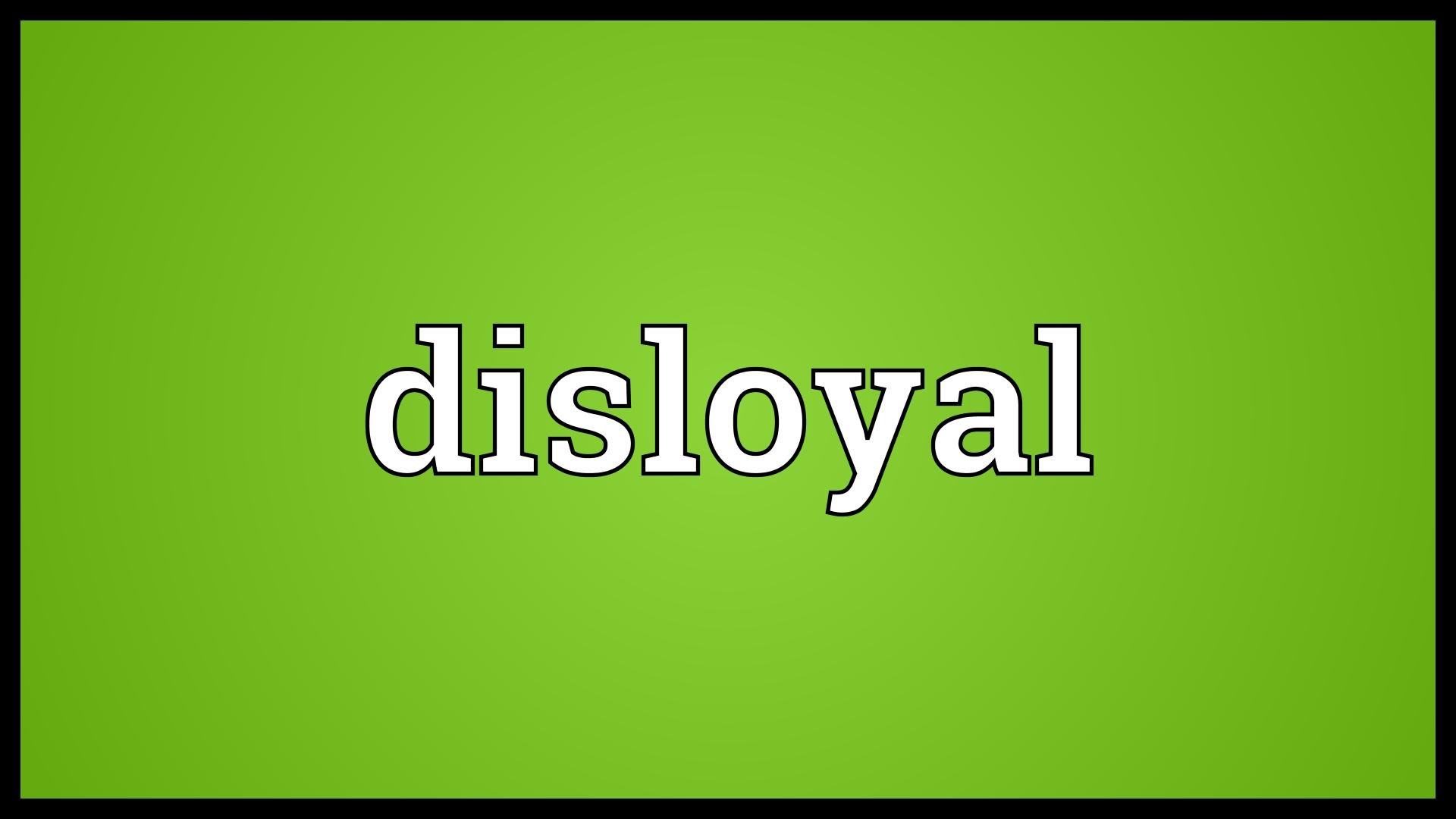 Disloyalty and Deceit | TIME in the Word Ministries